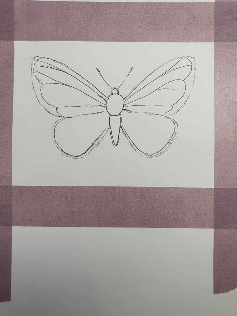 How to Draw a Butterfly - Realistic Butterfly vs. Easy Butterfly ...