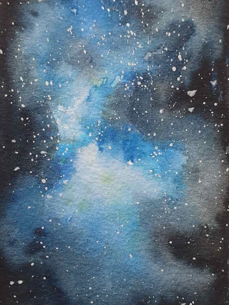 7 Mesmerizing Watercolor Galaxy Ideas & How to Paint Them! - Artsydee ...