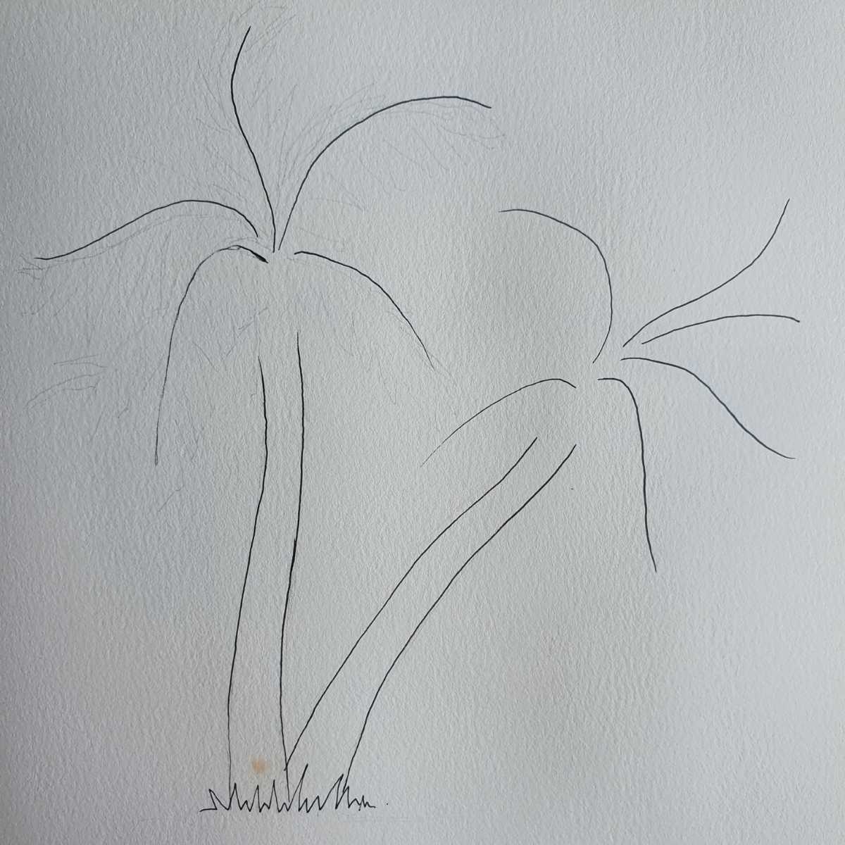 How to Draw a Palm Tree | 12 Step Palm Tree Drawing - Artsydee ...