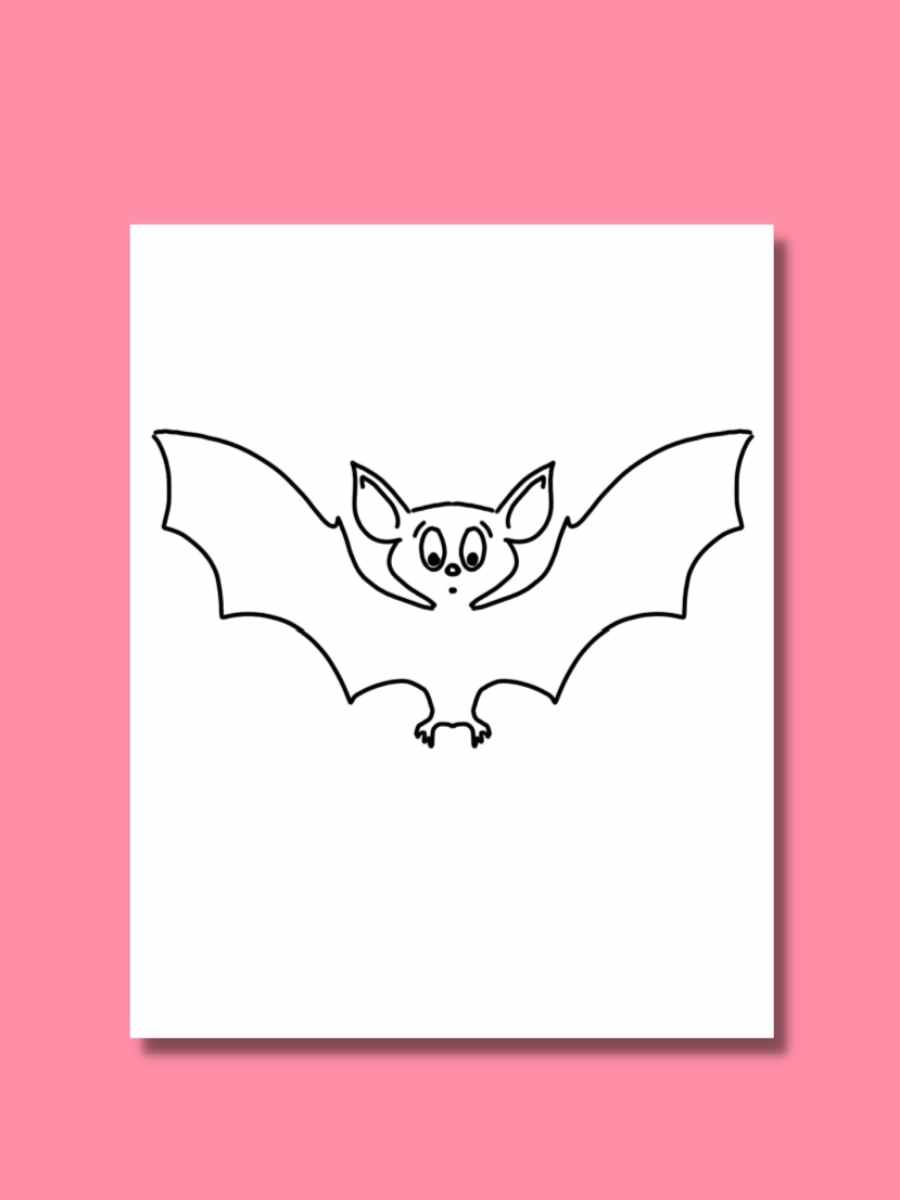 Looking for a printable bat template? 7 FREE Fun bat printables ...