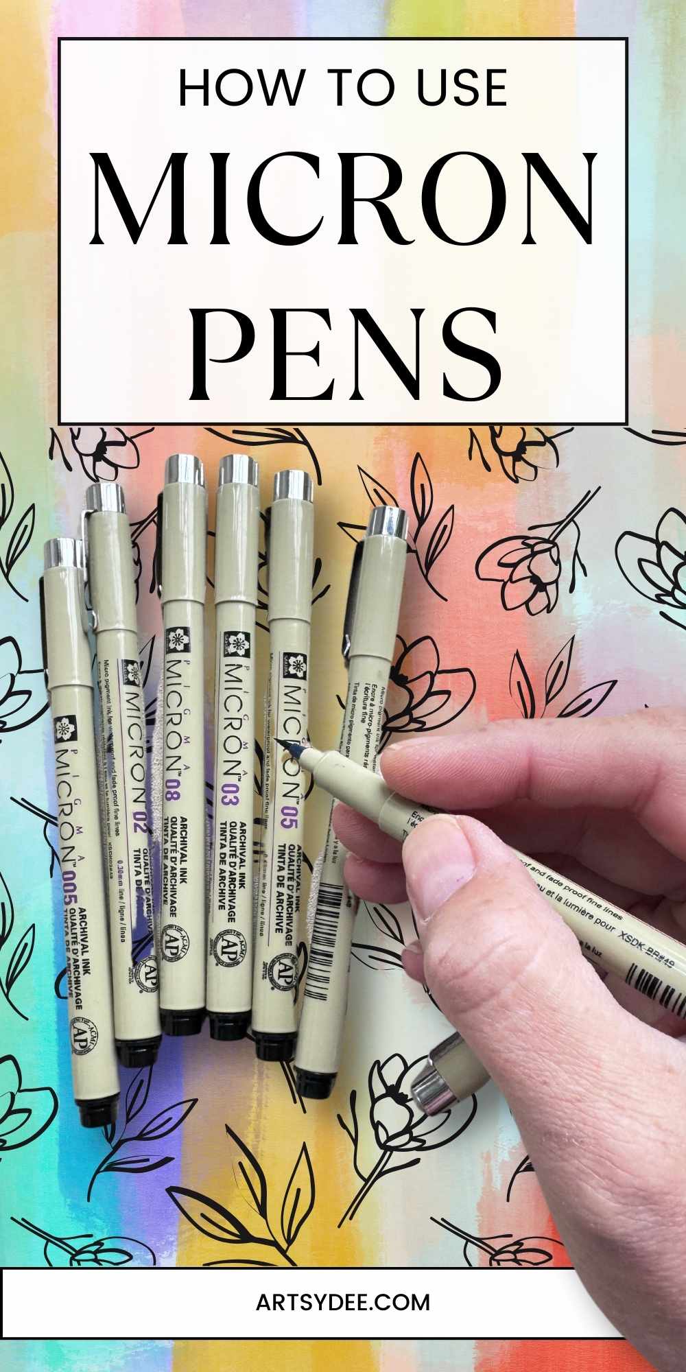 How to Use Micron Pens: 12 Expert Tips + Complete Supply Guide and FREE ...
