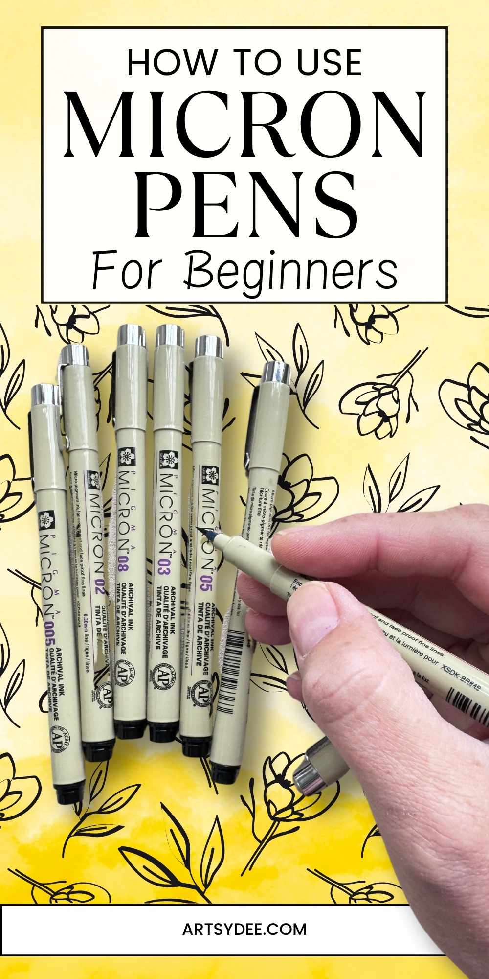 How to use Micron Pens | 12 Awesome Tips & Tricks to Help you Create ...