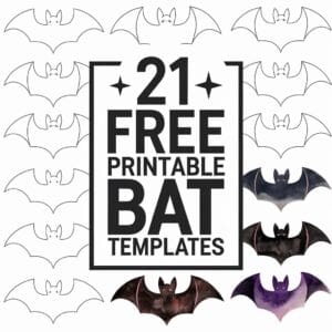Need a Spooky Bat Template? Check Out These 21+ FREE Printable Bat ...