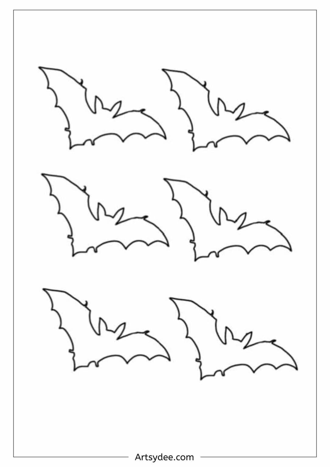 Need a Spooky Bat Template? Check Out These 21+ FREE Printable Bat ...