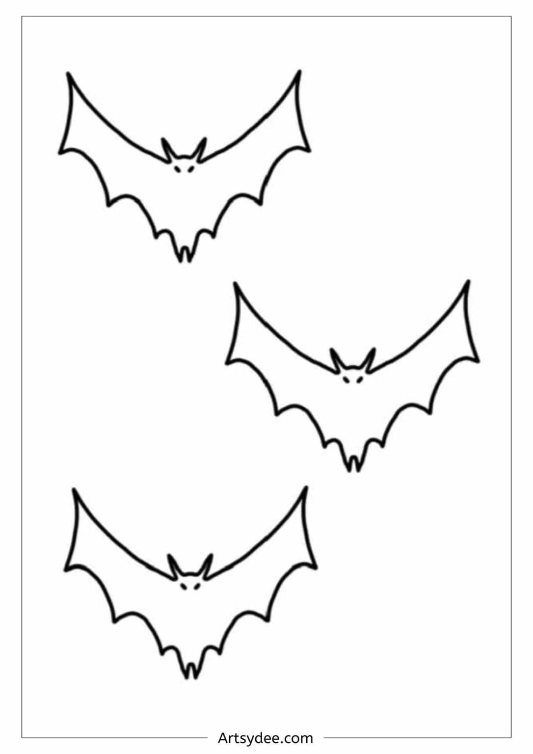 Need a Spooky Bat Template? Check Out These 21+ FREE Printable Bat ...