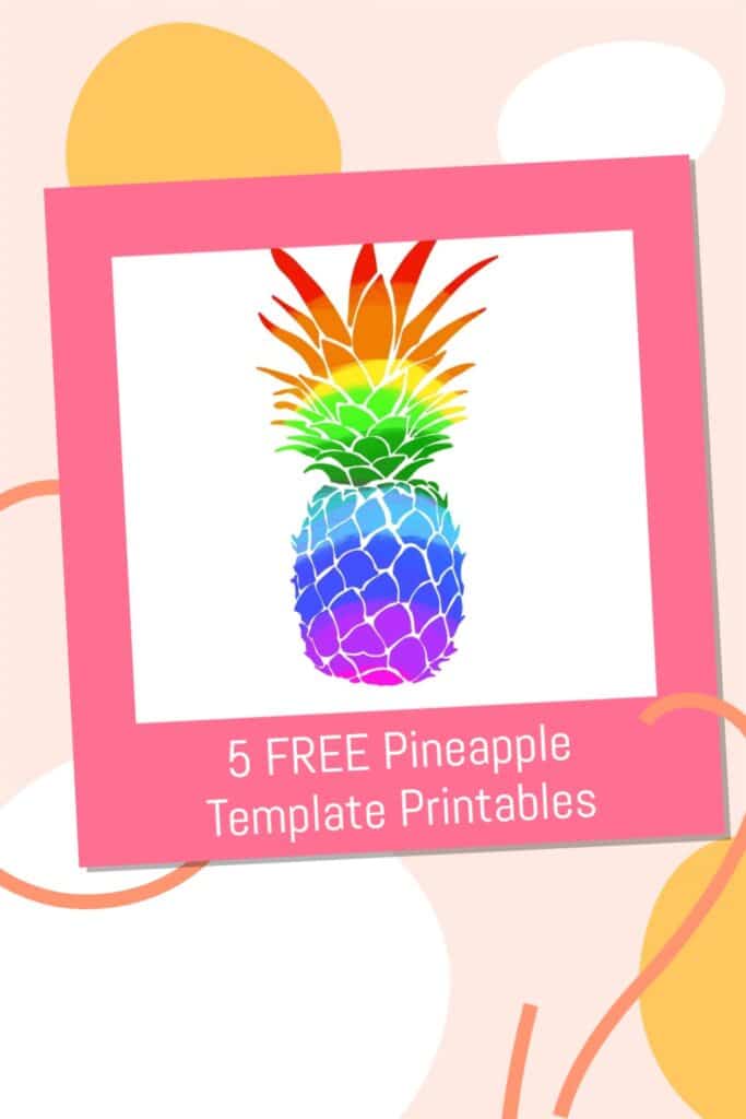 Looking for a Pineapple Stencil Template? 5 FREE Fruity Pineapple ...
