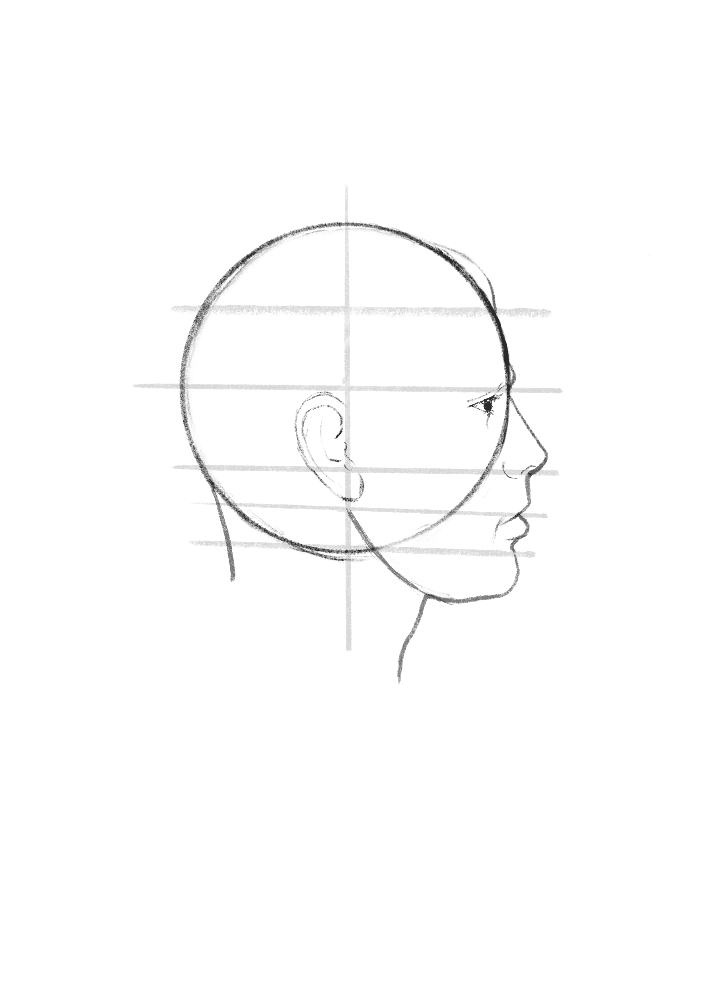 Draw Side Profiles Like a Pro: 12 Easy Steps to Perfection - Artsydee ...