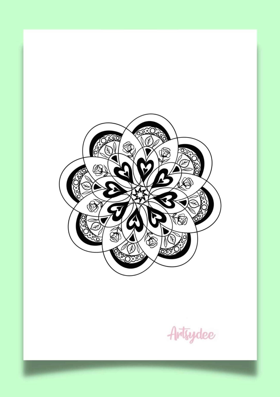 Looking for a Mandala Template? 10 FREE Mystical Mandala Printables to ...