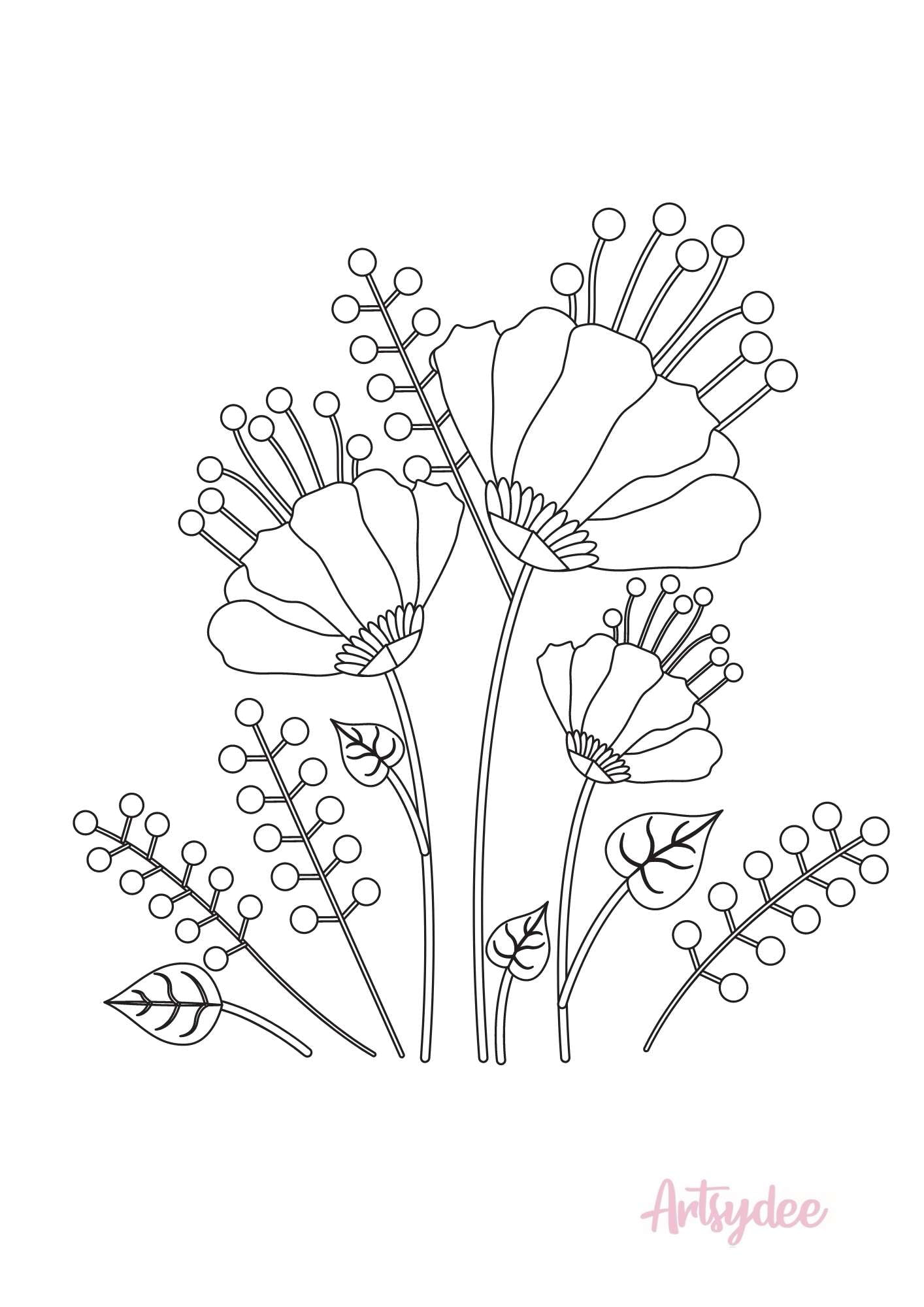 25 Fabulous Flower Templates | FREE Printables for Your Creative ...