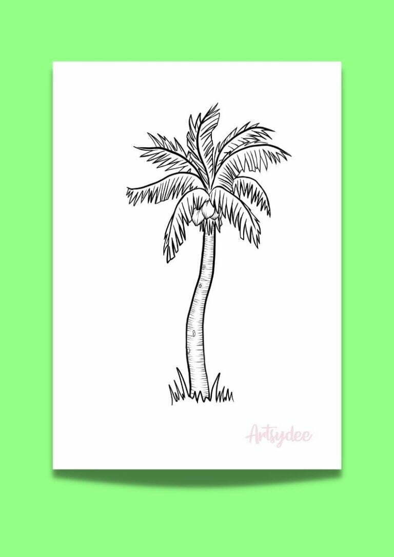 Looking for a Palm Tree Template? 8 Free Palm Tree Printables for your ...