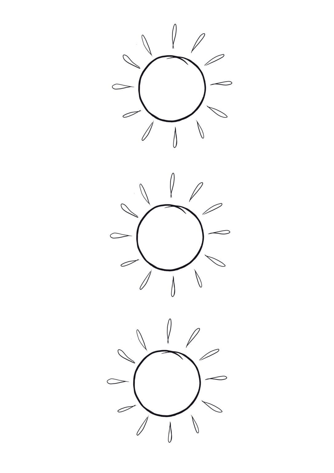 Looking for a Sun Template? 8 FREE Printable Suns to Warm Your Creative ...