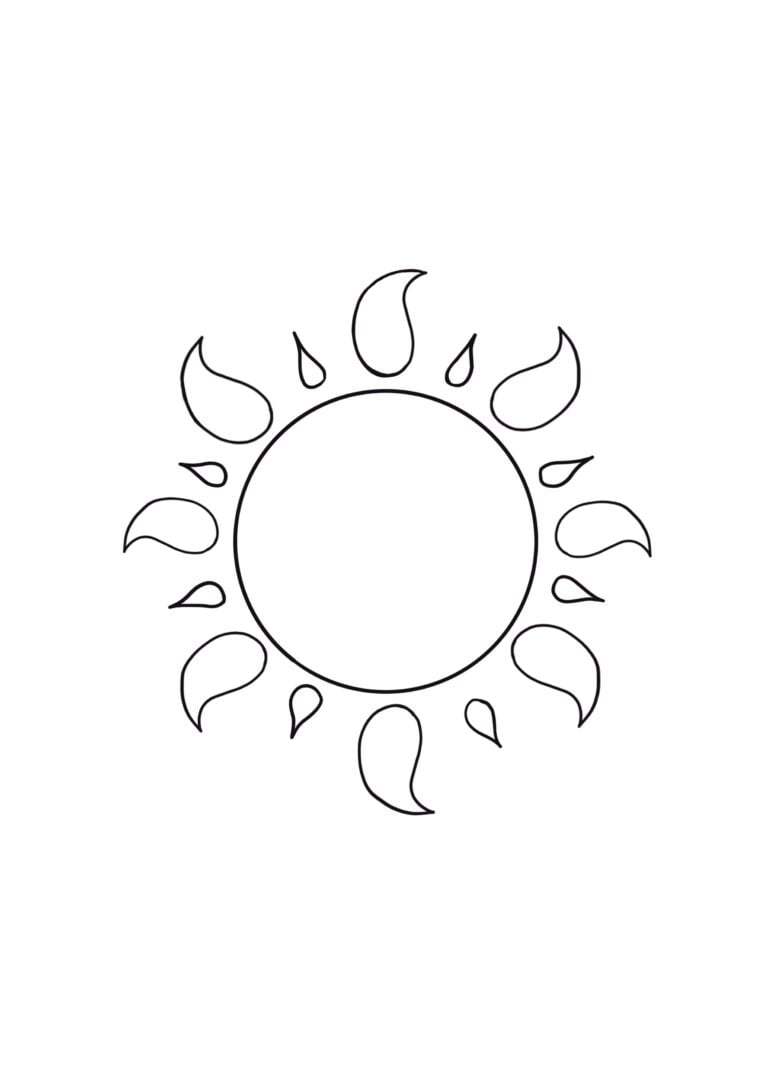 Looking for a Sun Template? 8 FREE Printable Suns to Warm Your Creative ...