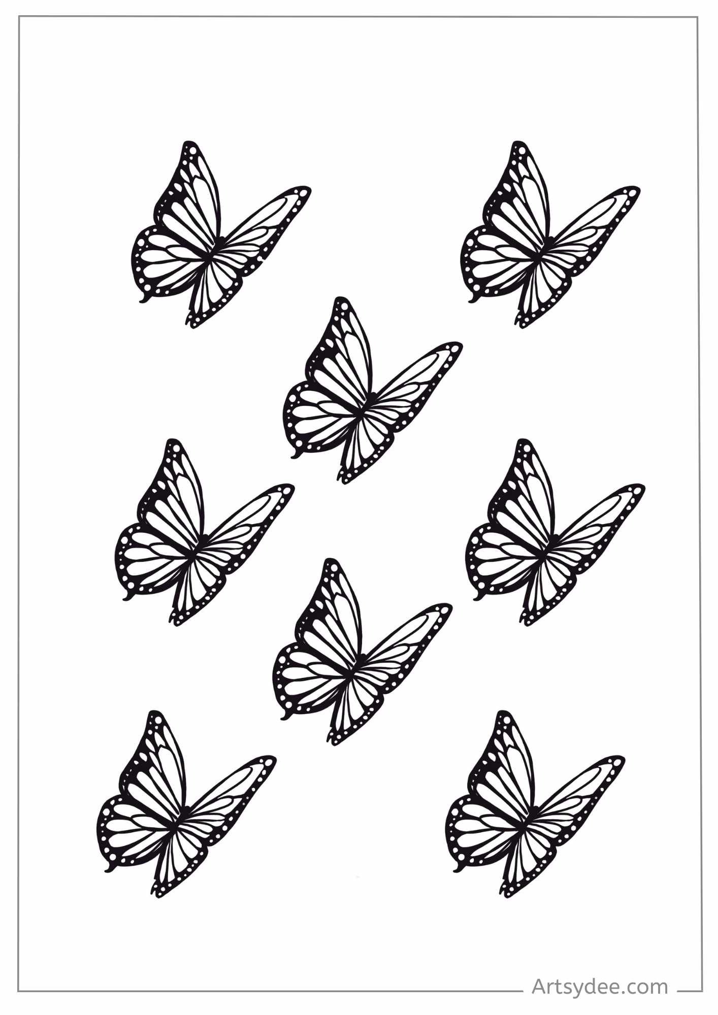 Stunning Butterfly Drawings: 21 Artworks to Inspire Your Creative Wings ...