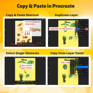 6 Easy Methods to Copy & Paste in Procreate! - Artsydee - Drawing, Painting, Craft & Creativity