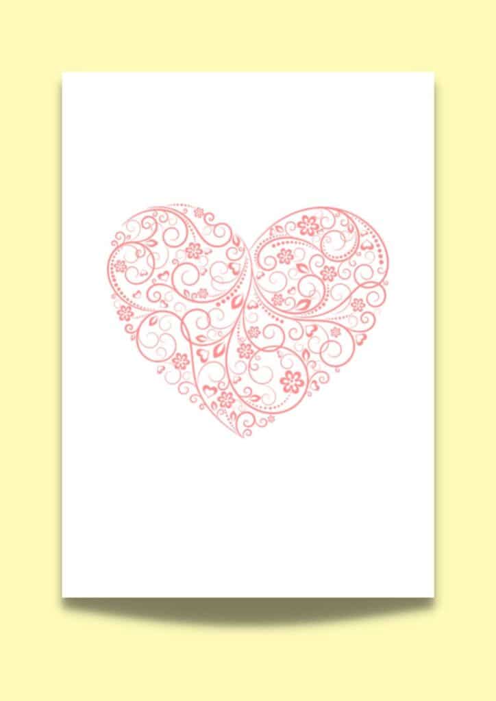 20 Heart Templates | FREE Printables for Your Creative Projects ...