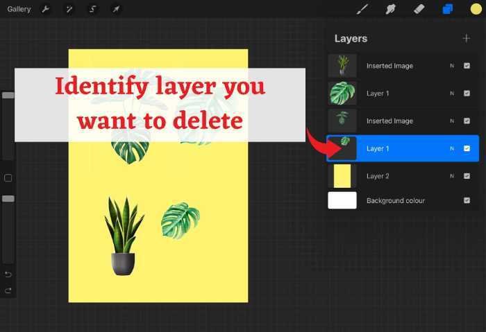 How To Delete Layers In Procreate Easy Steps To Select Move Delete And Group Multiple Layers