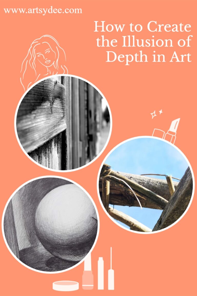 How to create the illusion of depth in art (2023) - Artsydee - Drawing ...