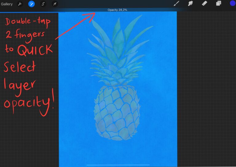 An Easy Guide on How to Change the Opacity of a Layer in Procreate ...