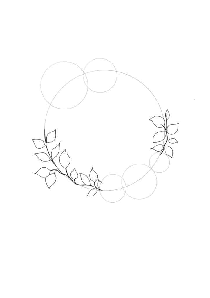 How to Draw a Wreath in 7 Easy Steps! – Artsydee – Drawing, Painting ...