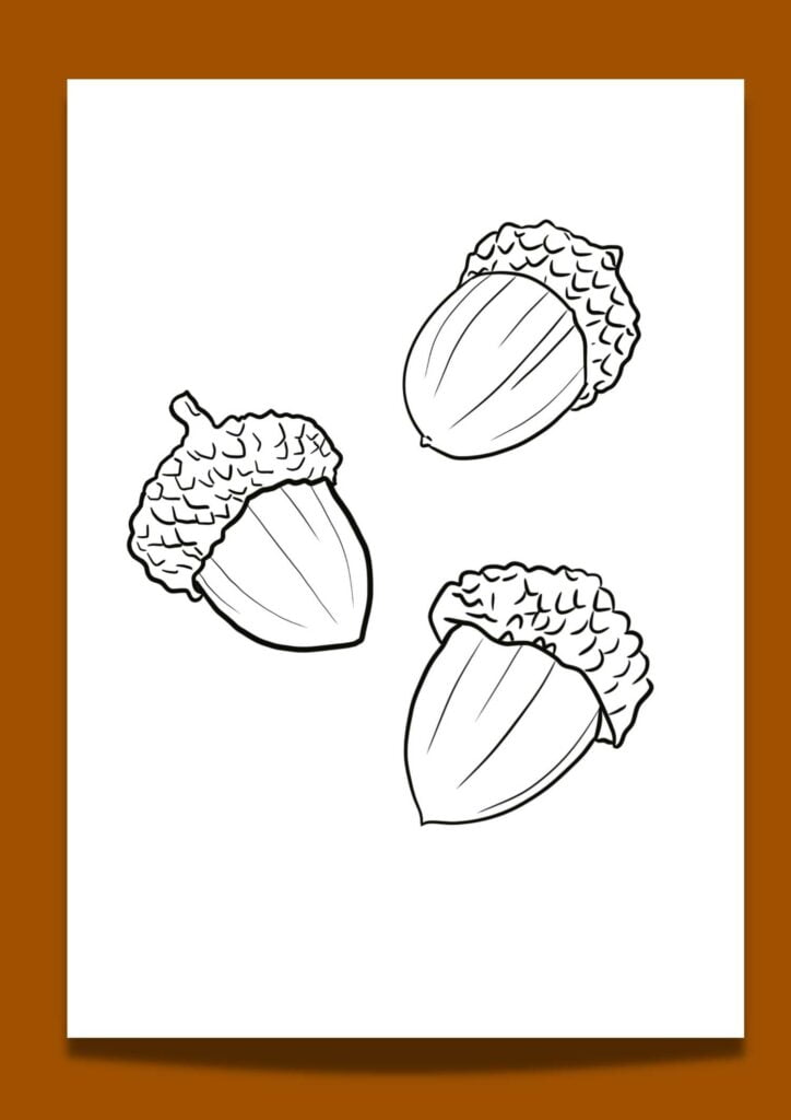 Looking for an Acorn Template? 8 FREE Acorn Printables! - Artsydee ...