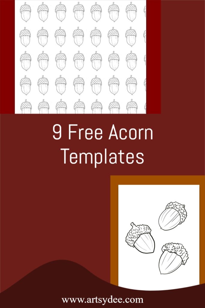 Looking for an Acorn Template? 8 FREE Acorn Printables! - Artsydee ...