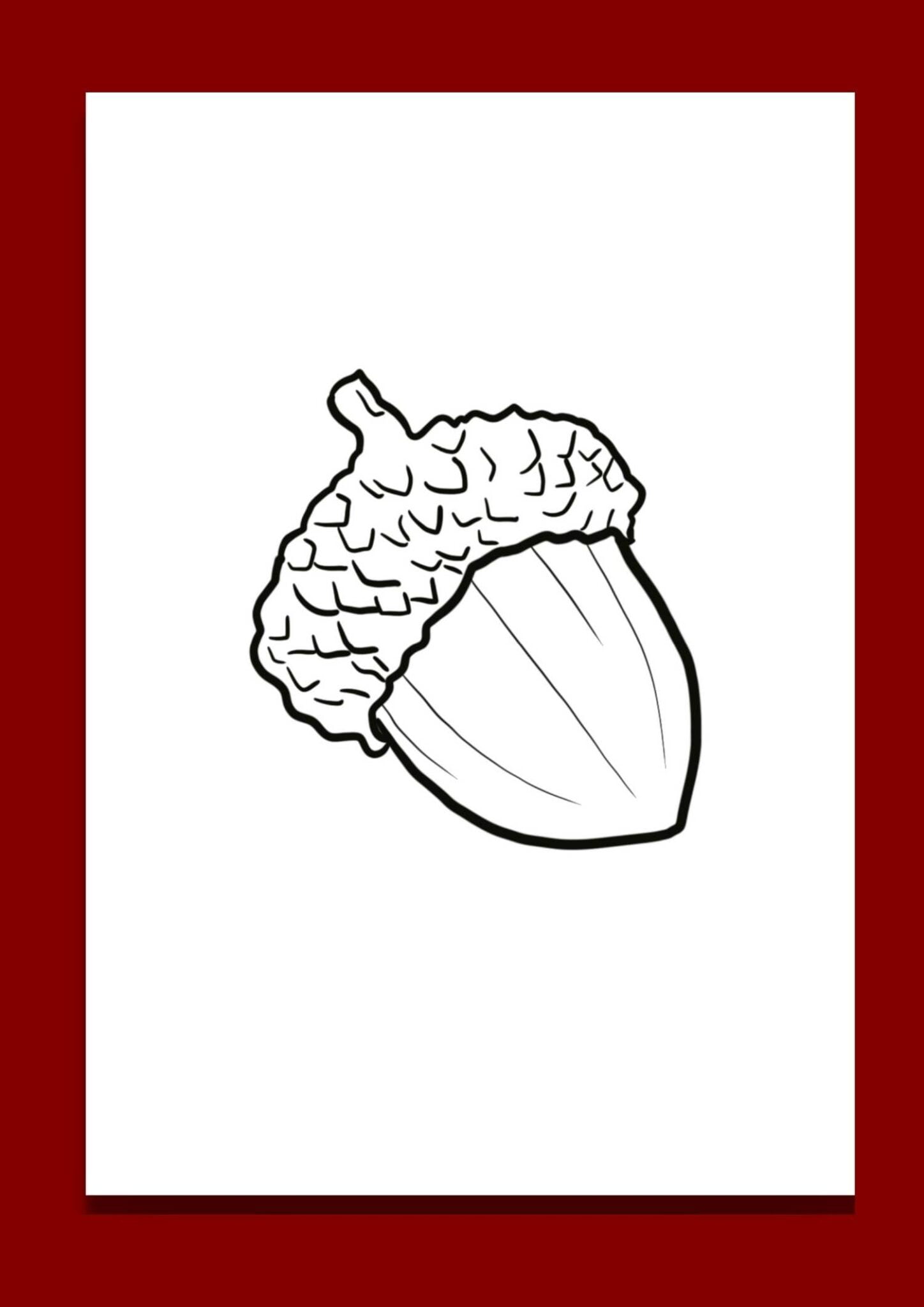 Looking for an Acorn Template? 8 FREE Acorn Printables! - Artsydee ...