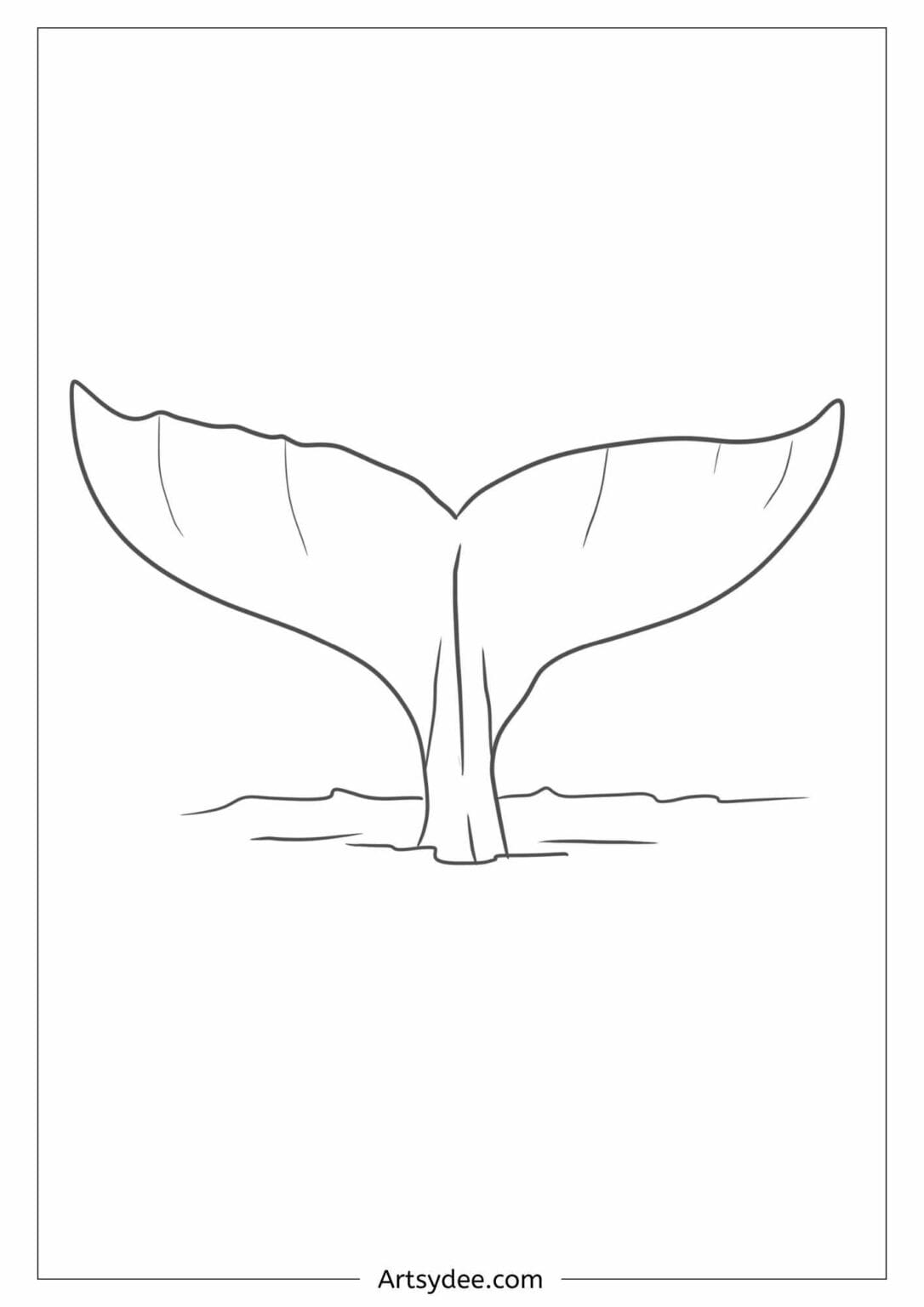 20+ Free Printable Whale Templates for Watercolor & Crafts! – Artsydee ...