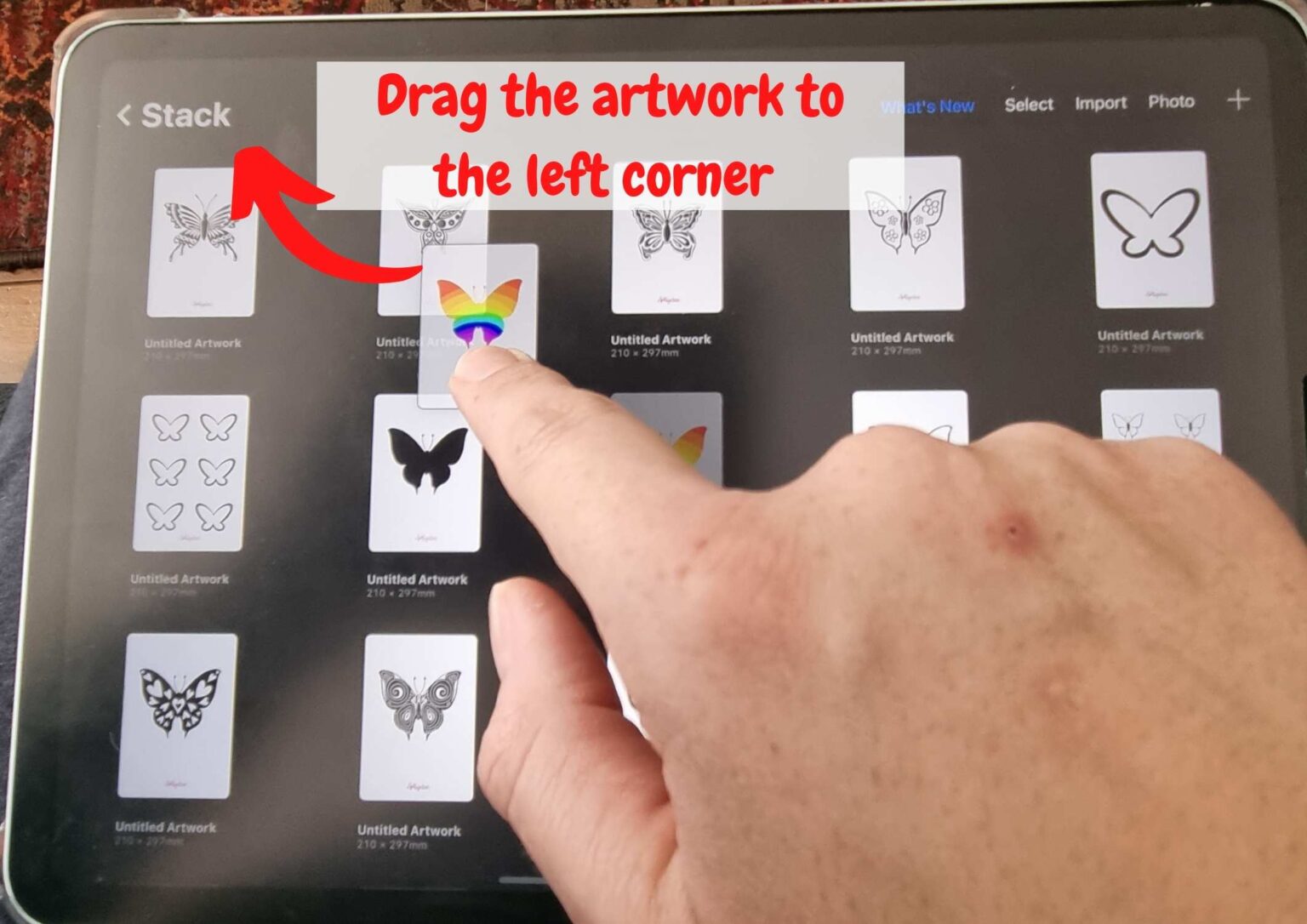 How to Unstack in Procreate: Tips & Tricks (2023) - Artsydee - Drawing ...