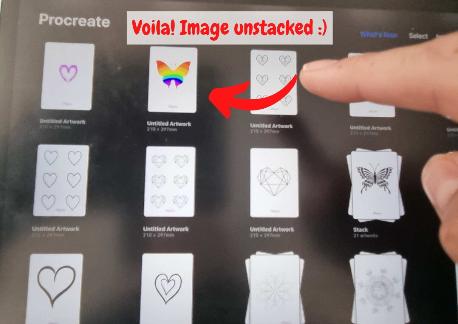 How to Unstack in Procreate: Tips & Tricks (2023) - Artsydee - Drawing, Painting, Craft & Creativity