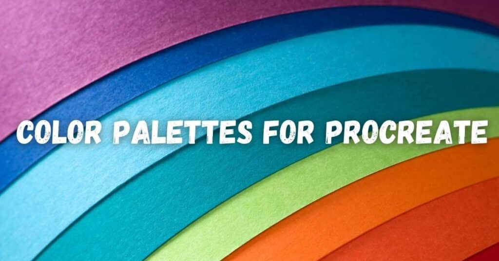 22 Free Color Palettes for Procreate - Artsydee - Drawing, Painting ...
