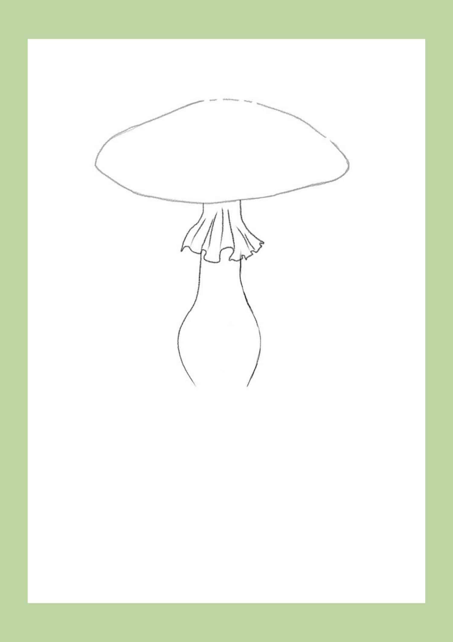How to Draw a Mushroom in 15 Easy Steps - Artsydee | Drawing, Painting ...
