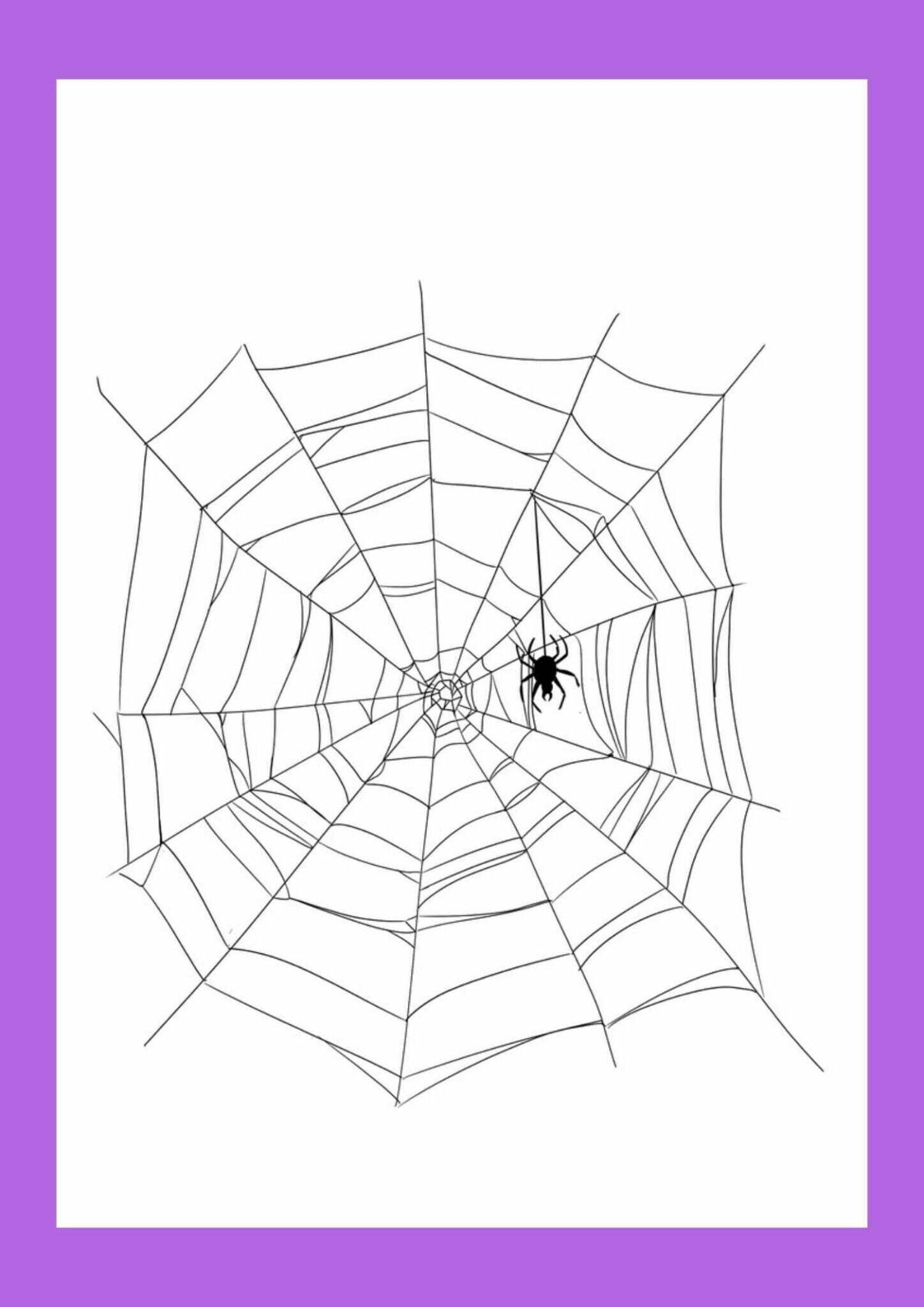 Spider Web Drawing | 3 Easy Step-by-Step Tutorials - Artsydee - Drawing ...