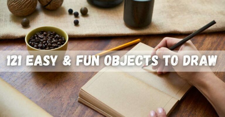 121 Fun and Easy Objects to Draw - Artsydee | Drawing, Painting, Craft ...
