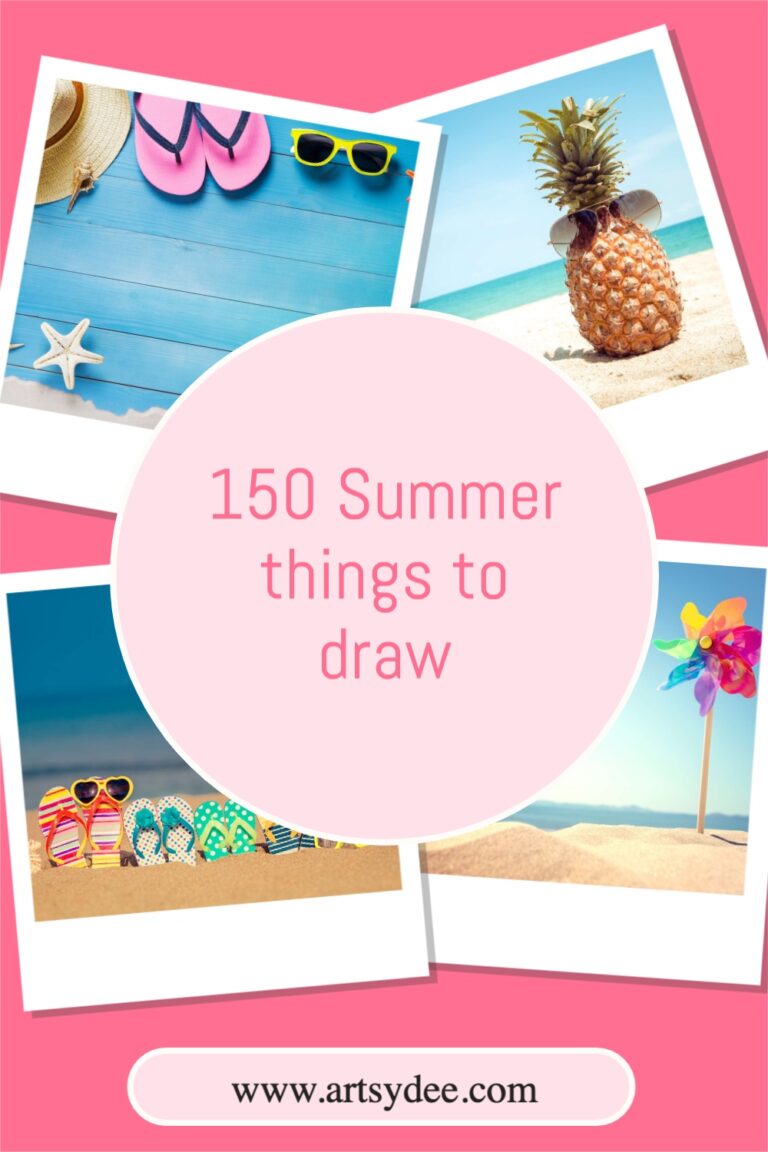 150 Easy Summer Things to Draw - Artsydee - Drawing, Painting, Craft ...
