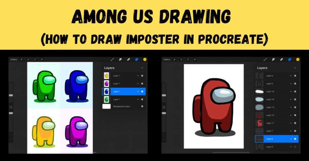 Among us Drawing | How to draw among us imposter [2023] - Artsydee ...