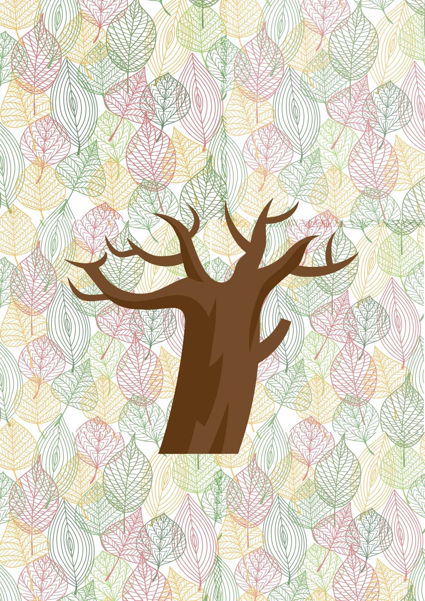 Tree Template without Leaves (5 Free Printables) - Artsydee | Drawing ...