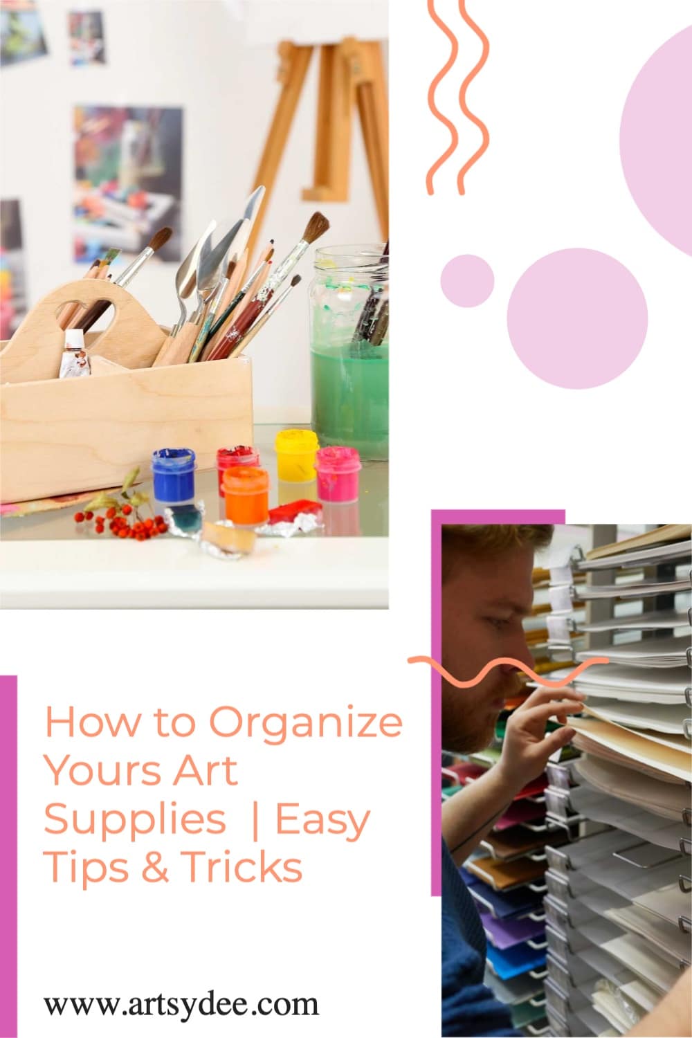 How to Organize Art Supplies | The Ultimate Guide! - Artsydee - Drawing ...