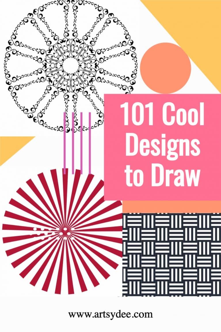 101 Awesome Drawing Designs: Easy and Exciting Ideas for Creative Fun ...