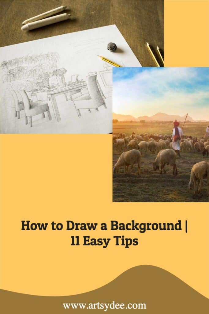 How to Draw a Background | 11 Easy Tips for Beginners - Artsydee ...