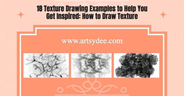 18 Texture Drawing Examples to Help You Get Inspired: How to Draw Texture - Artsydee - Drawing ...