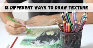 18 Texture Drawing Examples to Help You Get Inspired: How to Draw ...