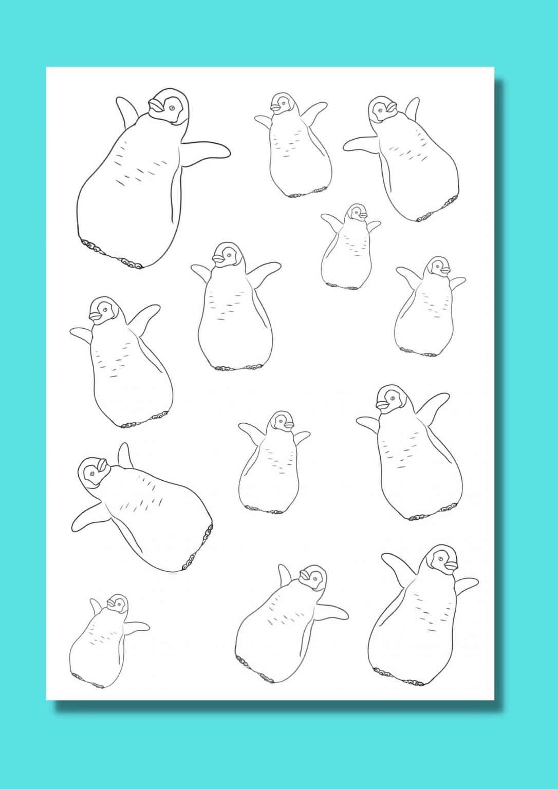 Looking for a penguin template? 3 Printable Penguins for Arts & Crafts ...