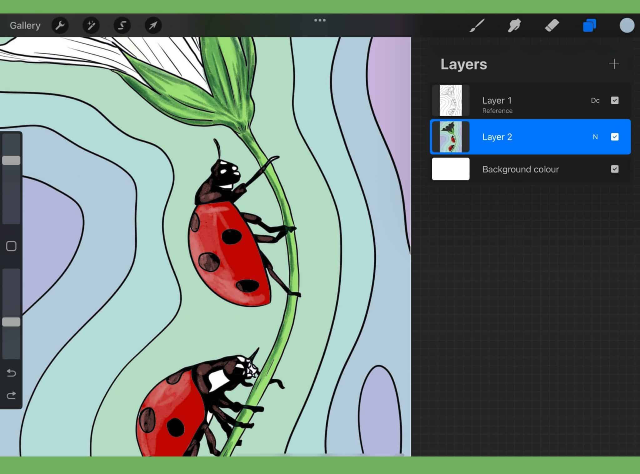 21 Procreate Coloring Pages to Help You De-stress and Relax - Artsydee ...