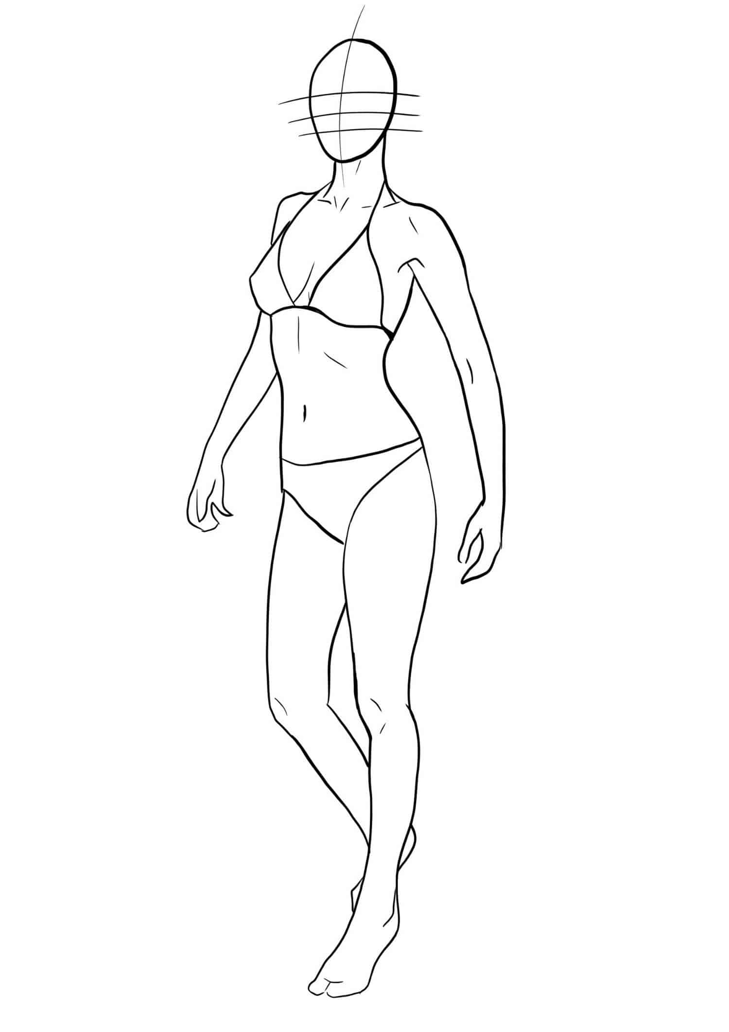 18 Standing Poses Reference: How to Draw the Human Figure in a Standing Position - Artsydee ...