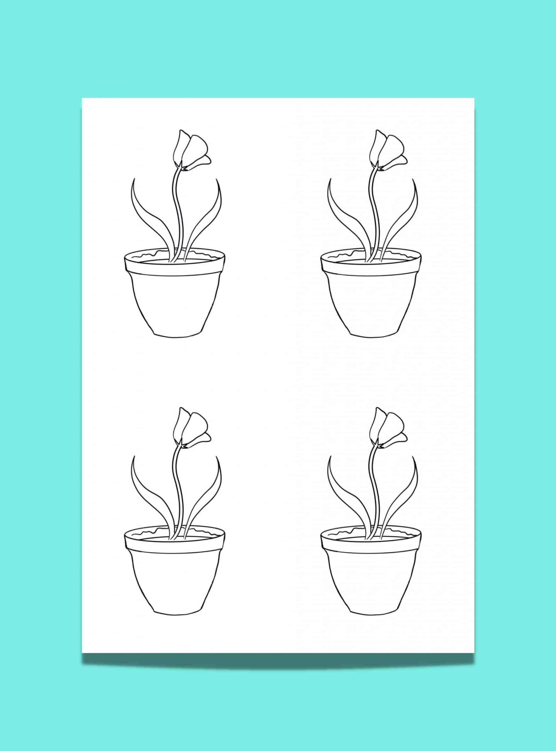 Get Ready to Bloom with Creativity! 13 Delightful Flower Pot Template ...