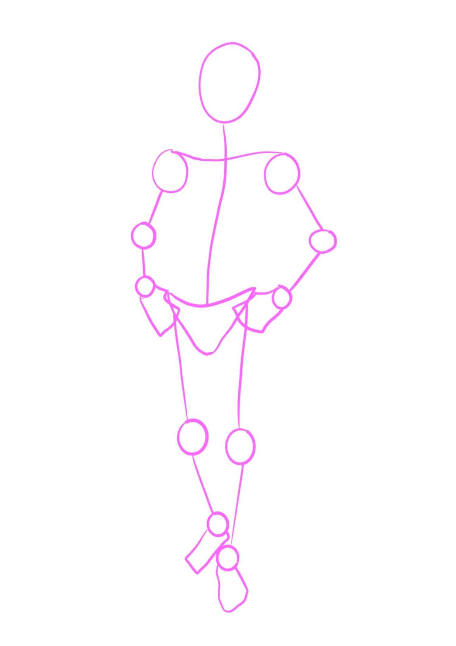 18 Standing Poses Reference: How to Draw the Human Figure in a Standing Position - Artsydee ...
