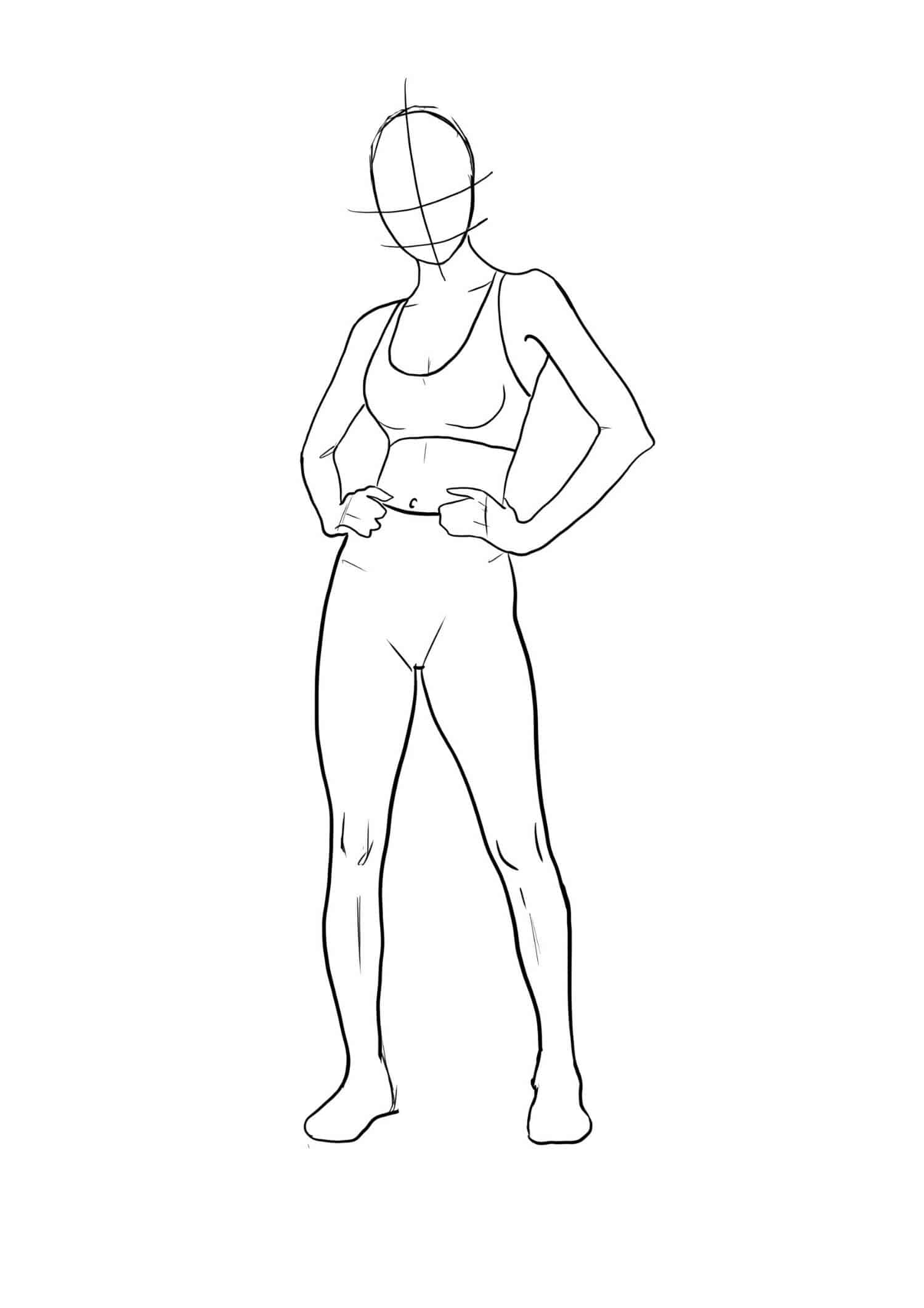 18 Standing Poses Reference: How to Draw the Human Figure in a Standing ...