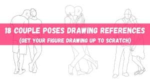 18 Romantic Couple Poses: Perfect Drawing References for Love-Inspired ...