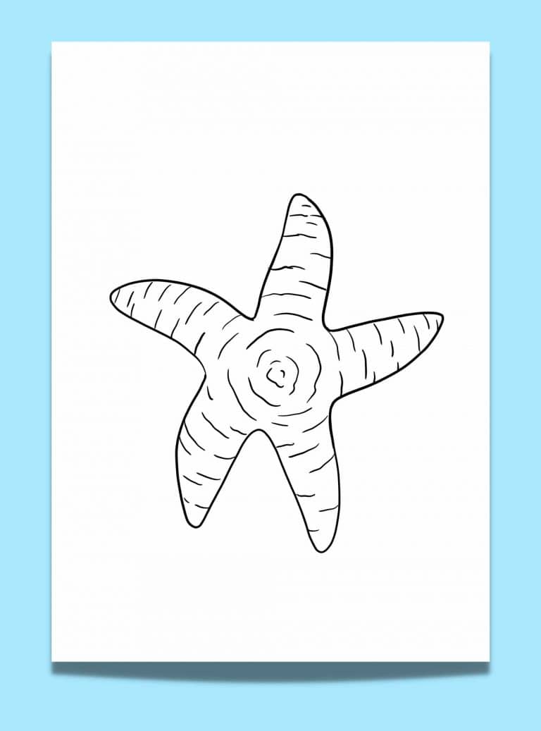 Looking for a Starfish Template? 7 Free Starfish Printables for ...