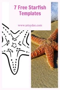 Looking for a Starfish Template? 7 Free Starfish Printables for ...